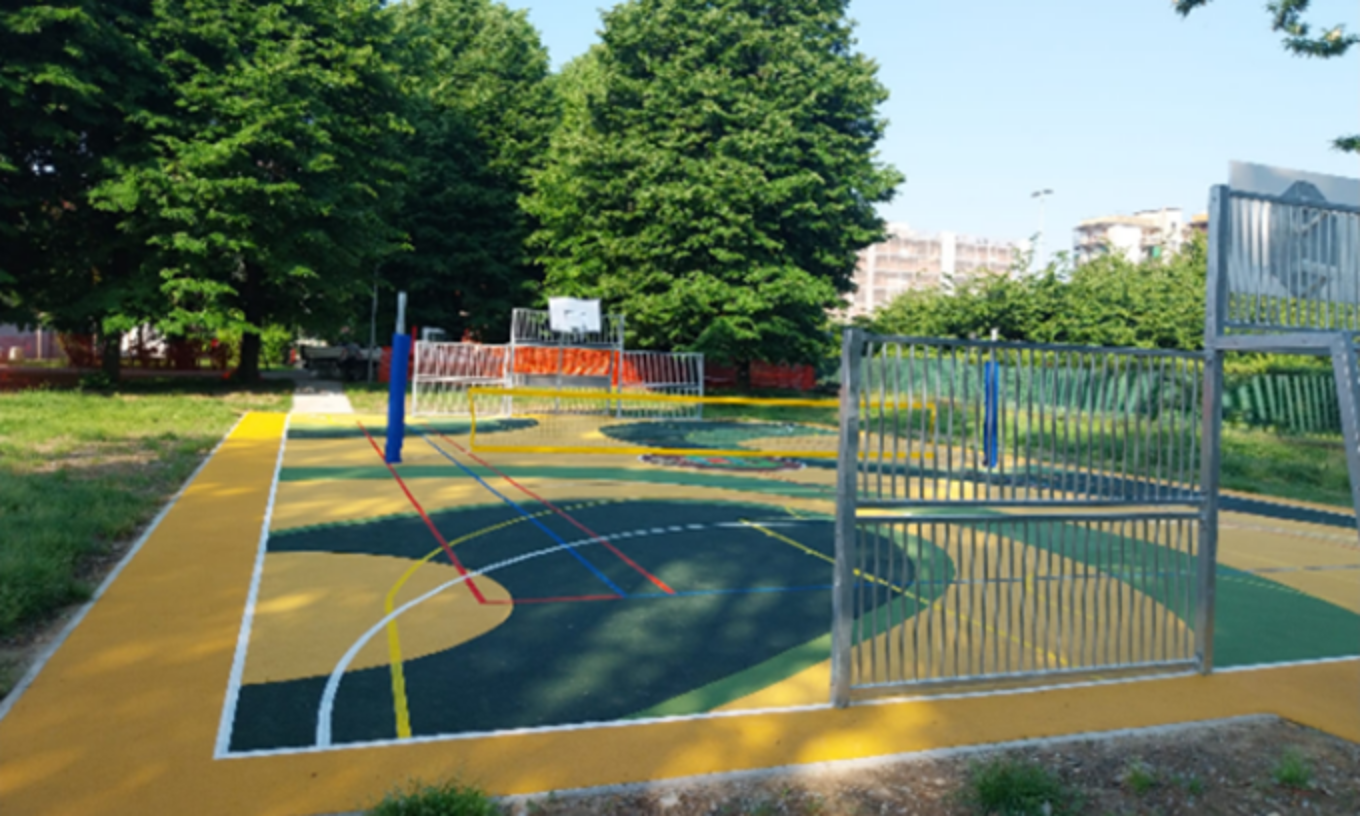 Una nuova Area Multisport nella scuola “Maria Ravizzini” di via Mascherpa