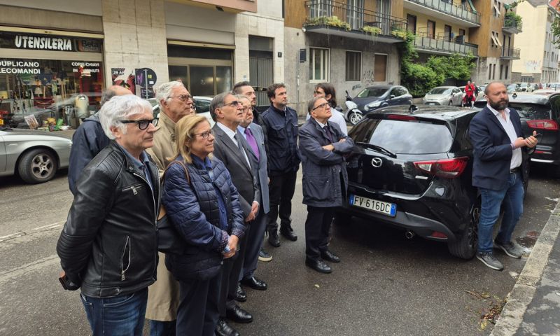 Nuova corona per Ramelli, FdI torna in via Paladini - Giornale dei Navigli